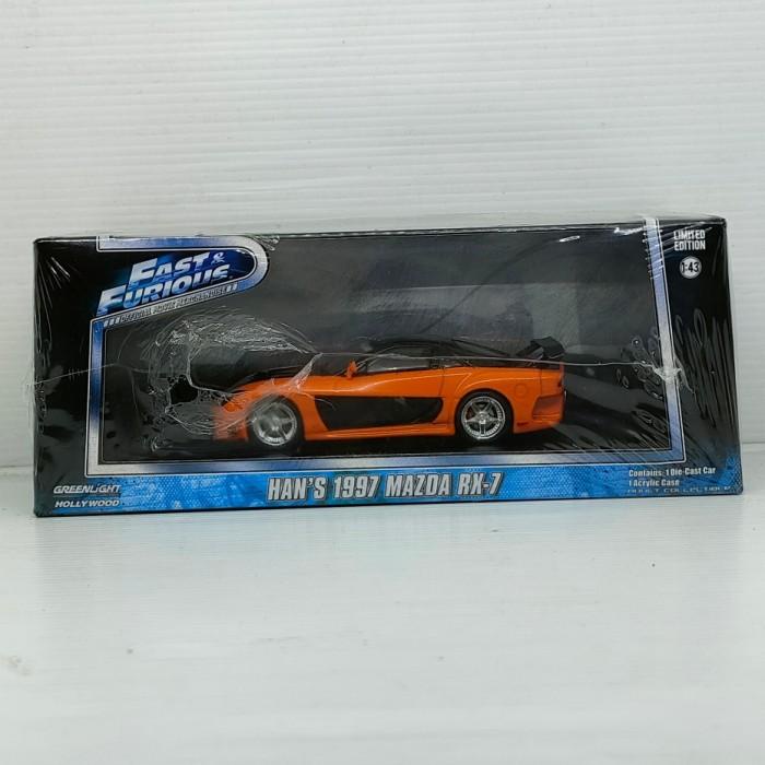 Jual greenlight hollywood hans 1997 mazda rx-7 rx7 fast & furious ...