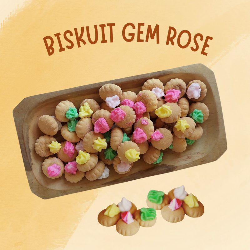 Jual biskuit gem rose, kue kancing, kue jadul | Shopee Indonesia