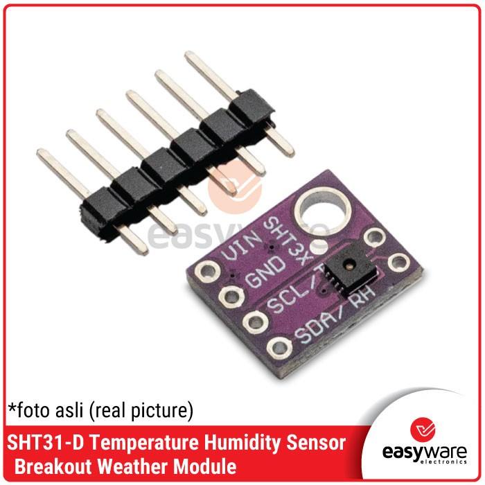 Jual Indt Sht31-D Sht31 Temperature Humidity Sensor Breakout Weather Module | Shopee Indonesia