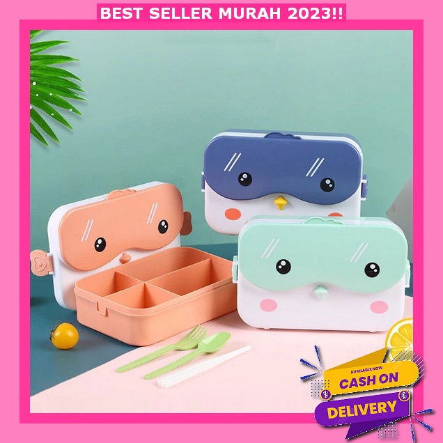 Jual Kotak Bekal Anak2 Laki Laki Luch Box Lucu Wadah Makan Set Karakter ...