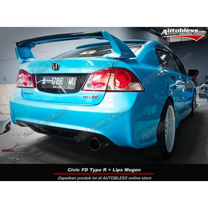 Jual WING SPOILER HONDA CIVIC FD TYPE R PLASTIC IMPORT TAIWAN | Shopee ...
