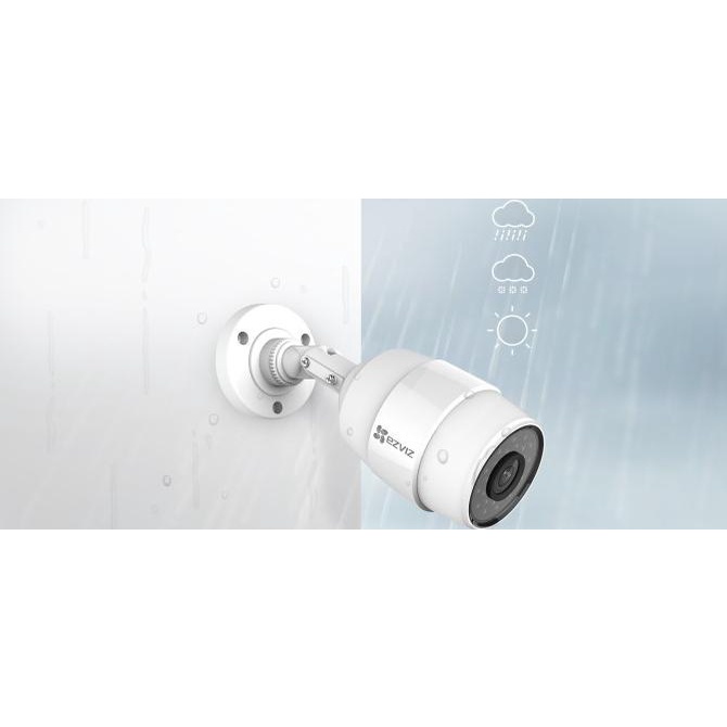Jual EZVIZ C3C Wifi Outdoor Camera 720p HD Outdoor Day/Night Bullet Camera | Shopee Indonesia