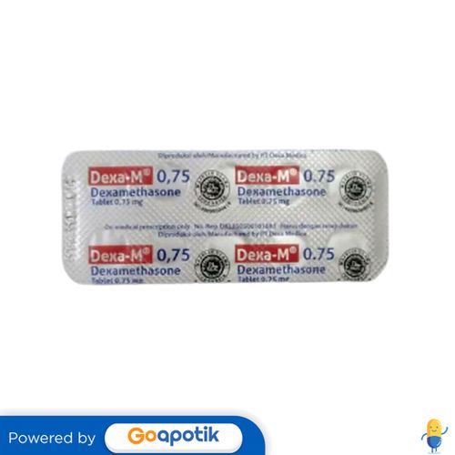 Jual DEXA M 0,75 MG STRIP 10 TABLET | Shopee Indonesia
