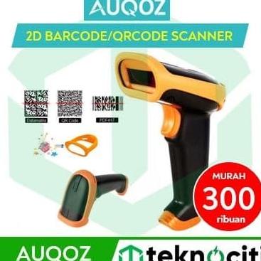 Jual Auqoz Aq-S5 Laser Barcode / Qr Code Scanner 1D / 2D Original ...