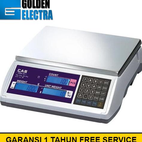 Jual Timbangan Hitung Digital 3Kg Cas Ec Ketelitian 0.1G Counting Scale | Shopee Indonesia