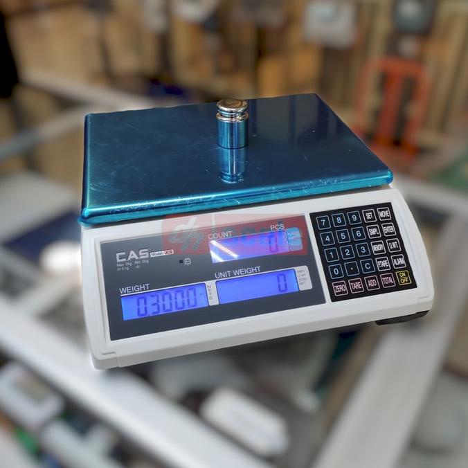Jual Timbangan Counting, Hitung Pcs, Digital, Meja, Cas Jcs 3 - 30 Kg | Shopee Indonesia