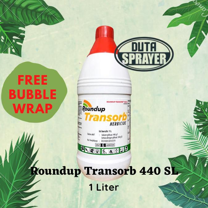 Jual Roundup Transorb 440 SL 1L round up Herbisida Pembasmi Rumput 1 ...