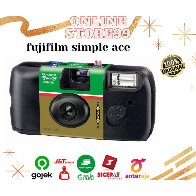 Jual Fujifilm Disposable Camera Simple Ace Asa 400 Japan Original Sale ...
