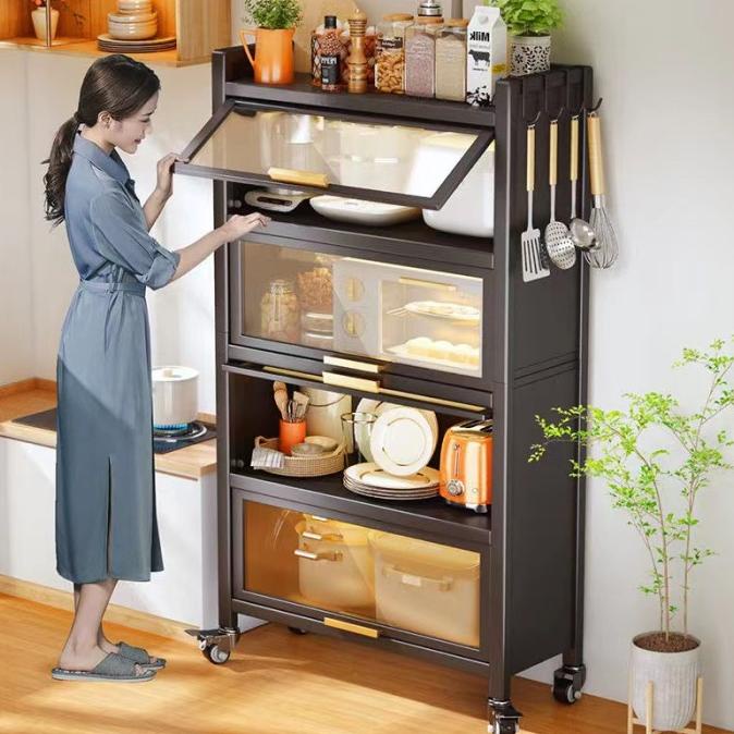 Jual Cabinet Dapur Besi Luxury/Kitchen Cabinet Luxury/rak besi full ...