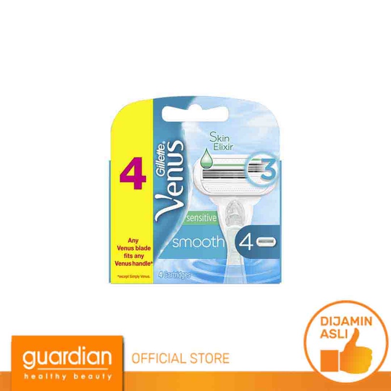 Jual GILLETTE Venus Sensitive Smooth Cart 4s | Shopee Indonesia