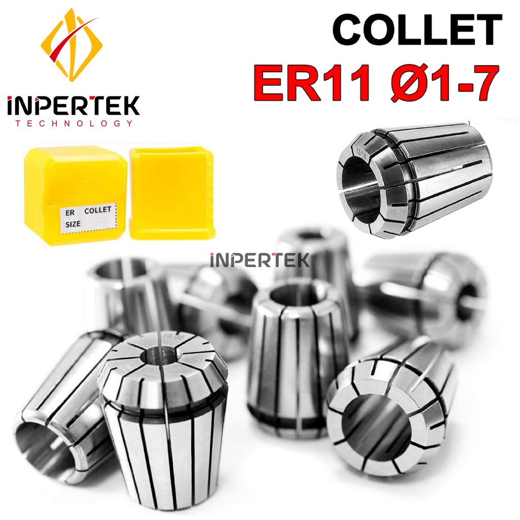 Jual Collet ER 11 Arbor Chuck ER11 Milling Colet Adapter Penjepit ...