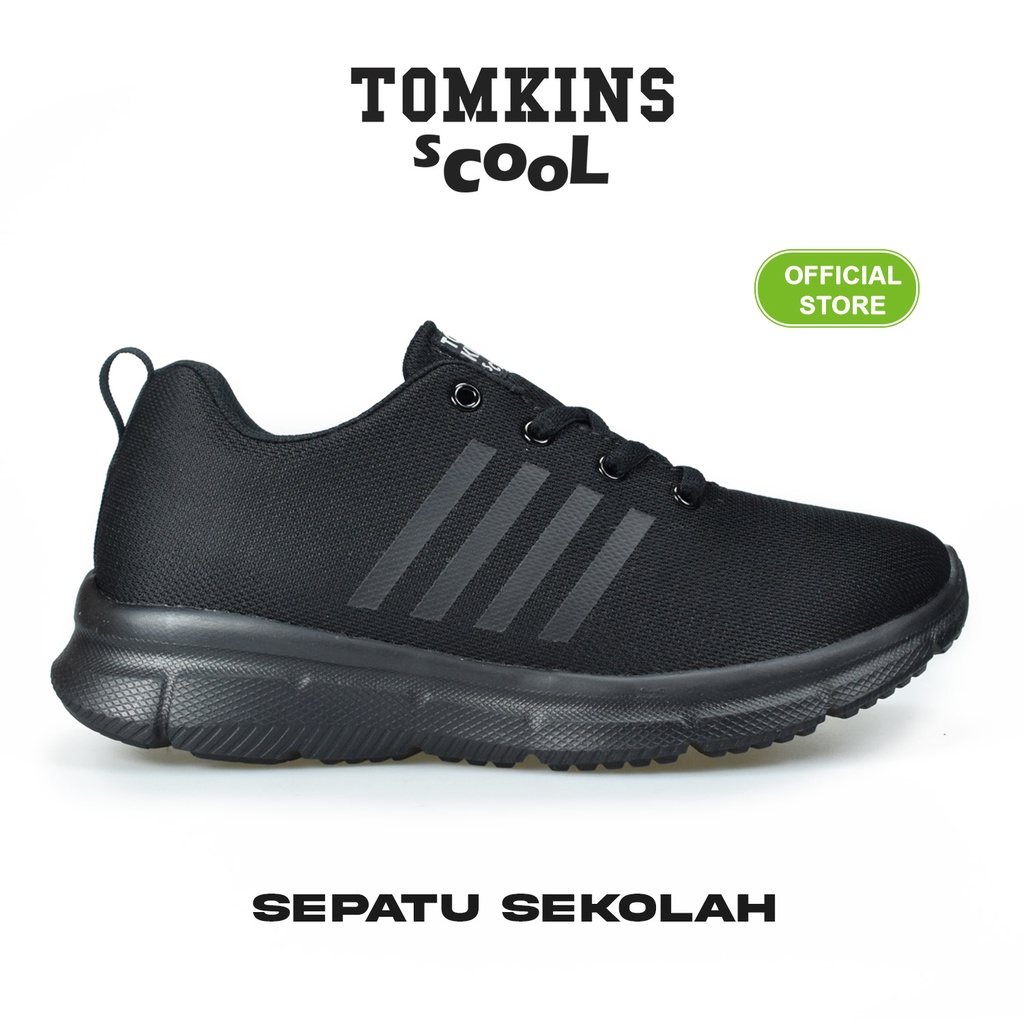 Jual TOMKINS Scool Edition Wednesday - Black Sepatu Sekolah | Shopee ...
