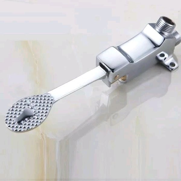 Jual Kran Wastafel Injak Keran Angsa Model Pedal Injak | Shopee Indonesia