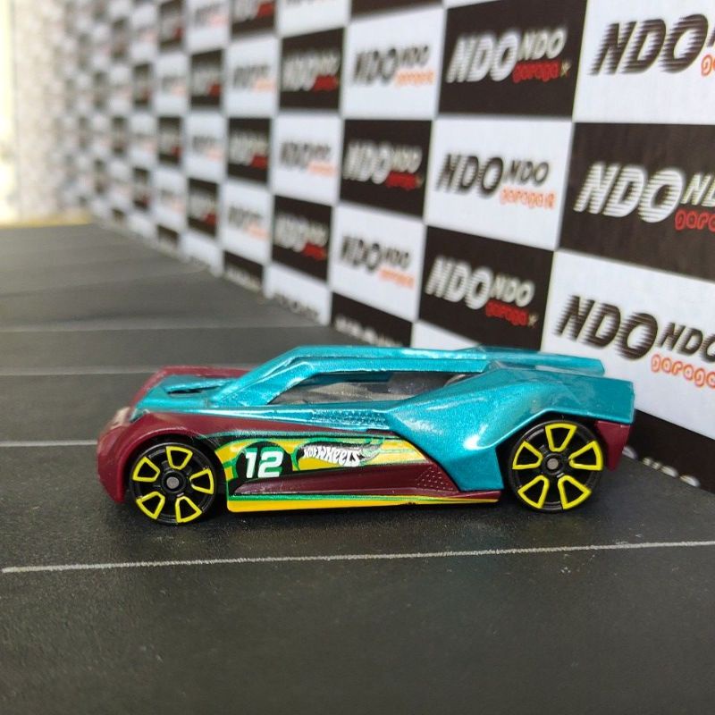 Jual Hot Wheels Split Vision Aqua 2nd Loose - 2017 Mystery Models ...