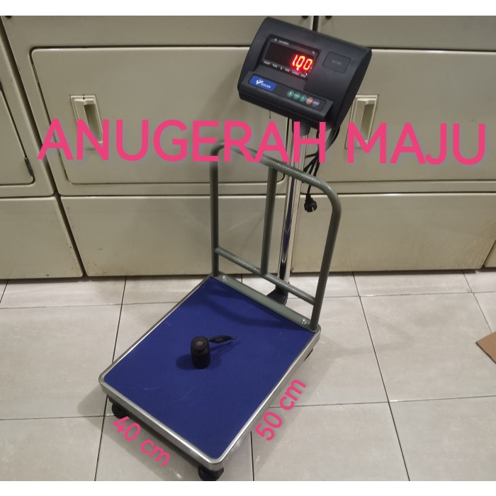Jual Timbangan Digital Barang / Timbangan lantai A12E 150 Kg PAGAR | Shopee Indonesia