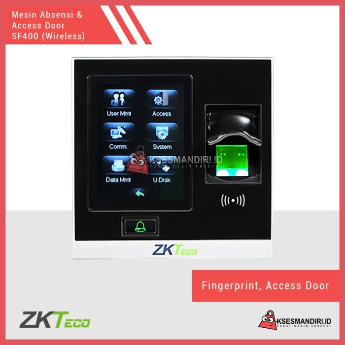 Jual Mesin Absensi Fingerint Zkteco Sf4 Bisa Kartu | Shopee Indonesia