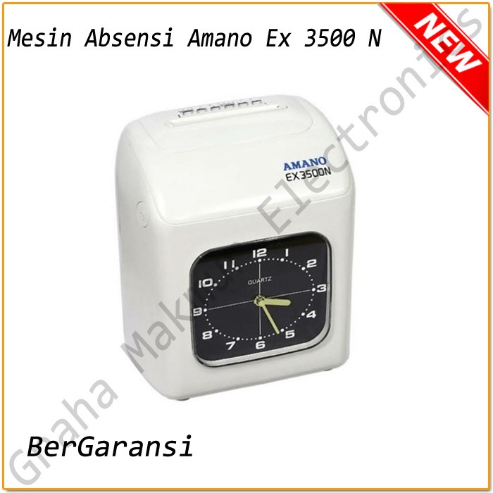 Jual Mesin Absensi Amano Ex-3N | Shopee Indonesia