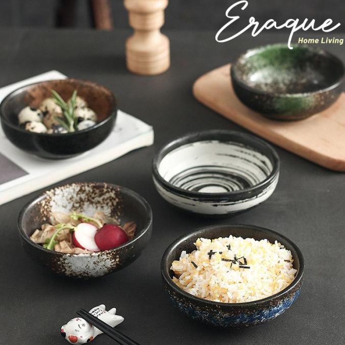 Jual Yui Korean Rice Bowl 5" / Piring Mangkuk Nasi Lauk Keramik Korea ...