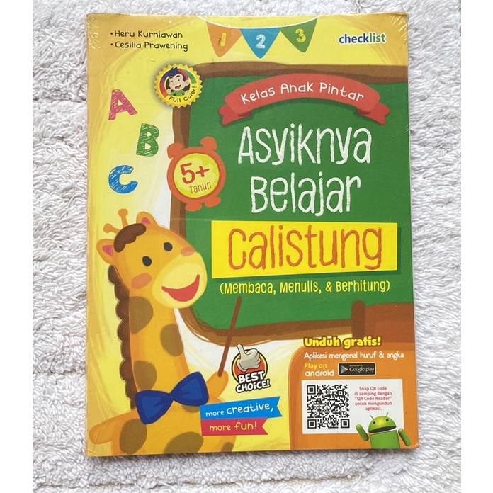 Jual [ORIGINAL] Checklist : Buku Aktivitas Si Kecil Dasar-Dasar Membaca ...