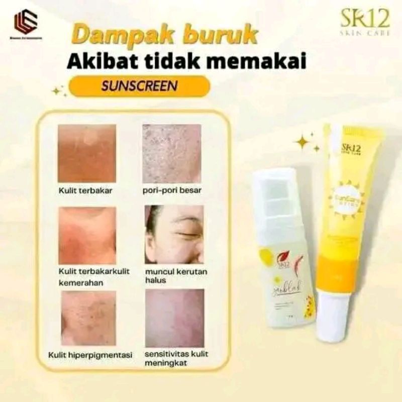 Jual SUNBLOCK/SUNCARE SR12 / CREAM ANTI BELANG | Shopee Indonesia
