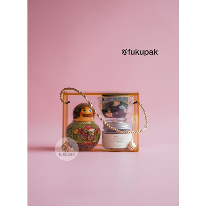 Jual Box Mika Tali Frame (20pcs) Kotak Hamper Kue Kering Toples Jar ...