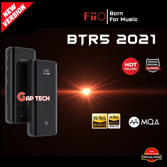Jual FiiO BTR5 / BTR 5 Portable Bluetooth Amplifier with Dual DAC Chipset | Shopee Indonesia