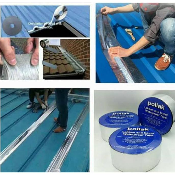 Jual Lakban Anti Bocor Lem Perekat Tambal Pipa Air Talang Karpet | Shopee Indonesia