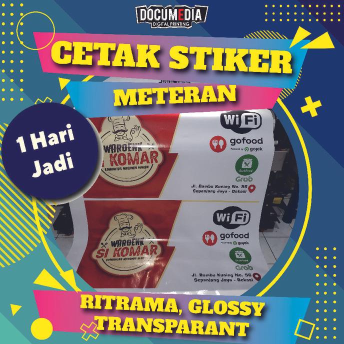 Jual Update Cetak Stiker Vinyl Ritrama Meteran | Shopee Indonesia