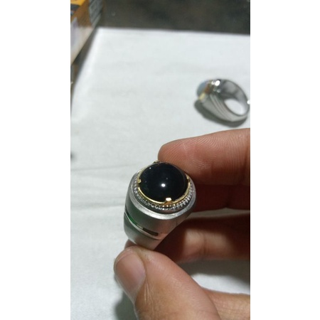Jual emban ikat ring monel super doff handmade.kosongan tanpa batu ...