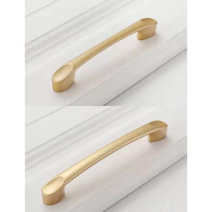 Jual Handle Lemari Handle Emas Tarikan Laci Minimalis Modern Bulat ...