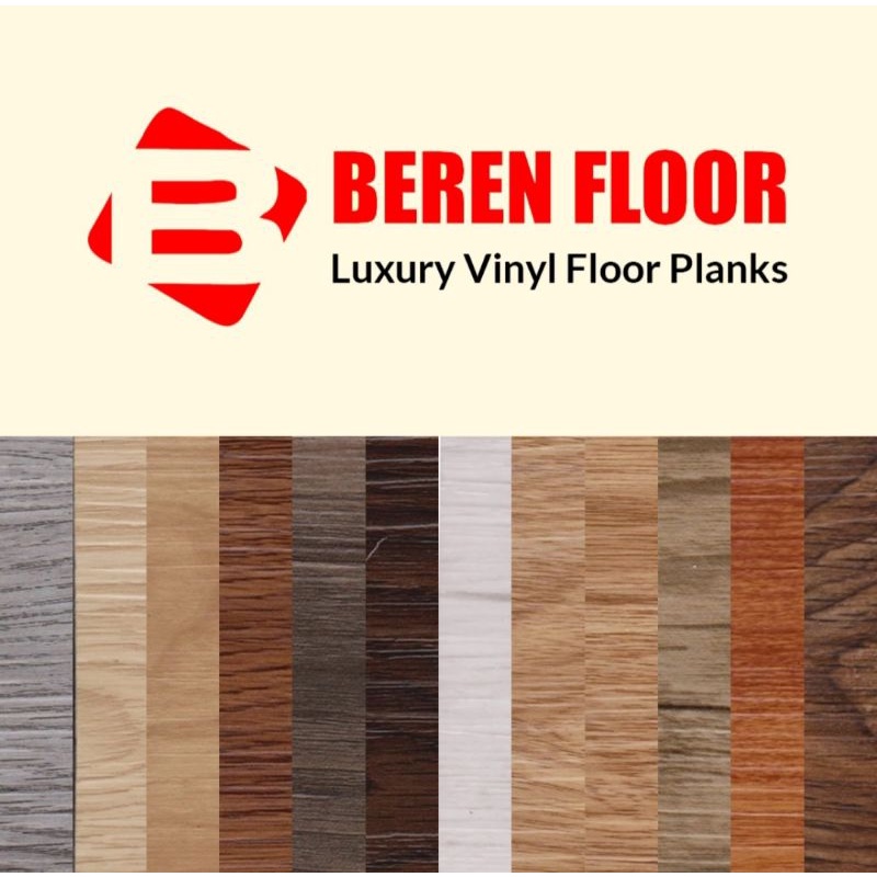 Jual LANTAI VINYL Tebal 3 mm / VINYL BEREN FLOOR Ukuran 15cm x 90cm ...