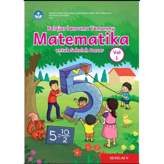 Jual Buku Paket Kurmer Matematika volume 1 Siswa SD/Mi Kelas 5 Kurikulum Penggerak Merdeka ...