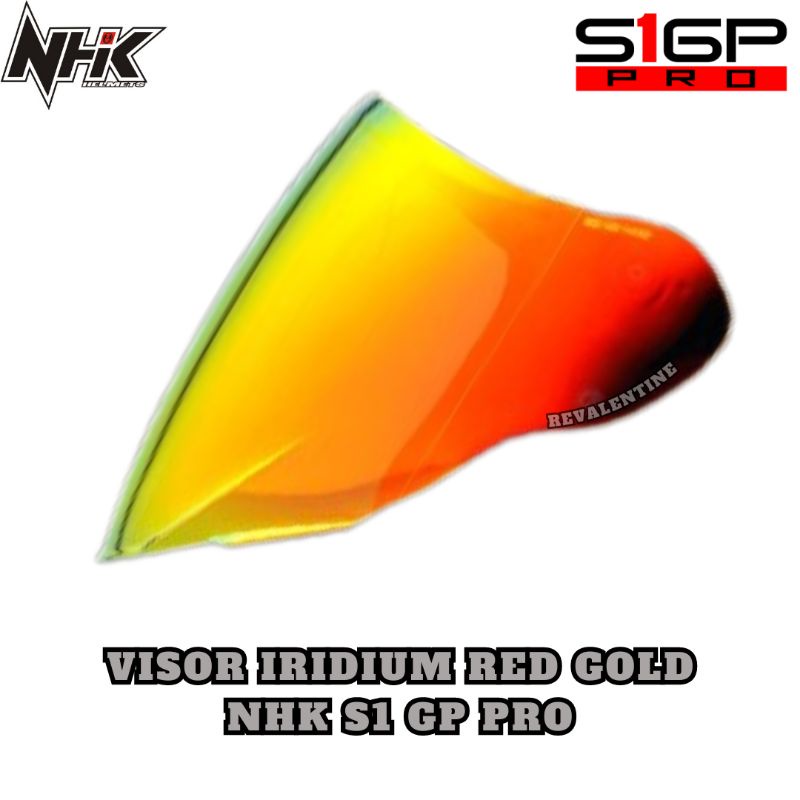 Jual VISOR IRIDIUM NHK S1 GP PRO & RACHET ORIGINAL | SET SPAREPART KACA ...
