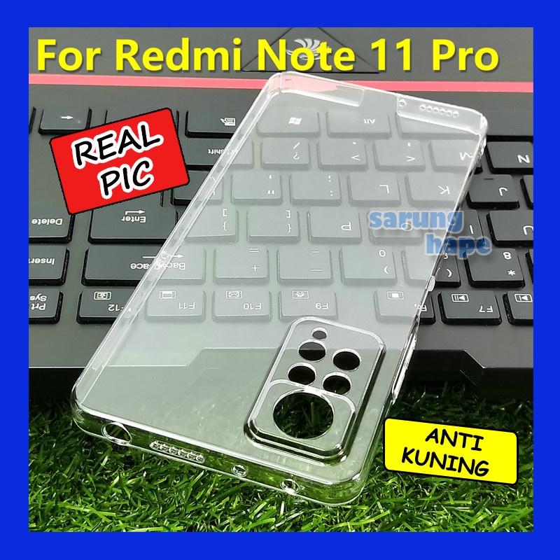Jual Xiaomi Redmi Note 11 Pro 4G - Mika Transparan Clear Hard Case ...