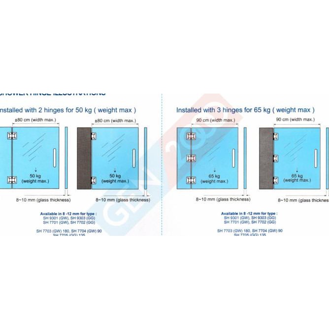 Jual Shower Hinge Dekkson Sh 5303 Gg 180 Pss Engsel Shower Kaca Kaca ...