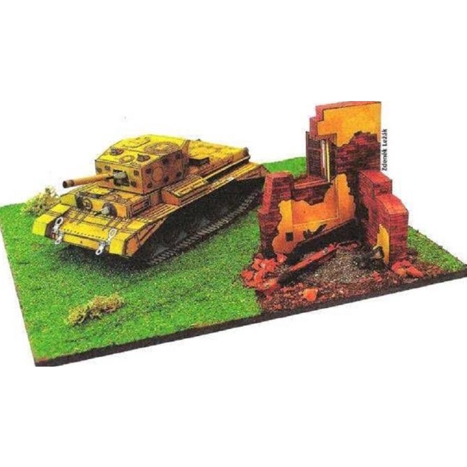 Jual DIY Papercraft Ppla Diorama Perang Cromwell 3A Tank | Shopee Indonesia