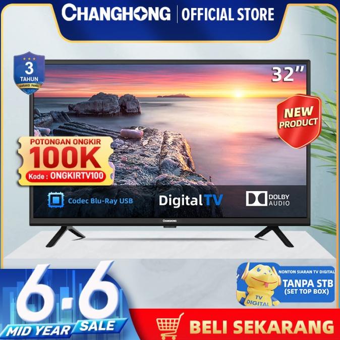 Jual Trend Changhong 32 Inch Digital Led Tv (L32G5W) Fhd Tv-Hdmi-Usb Moive Terbaik | Shopee ...