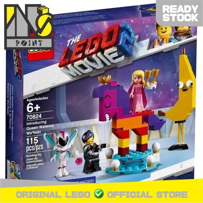 Jual PROMO!!! LEGO 70824 - THE LEGO MOVIE 2 - INTRODUCING QUEEN WATEVRA ...