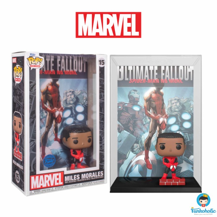 Jual Funko Pop! Comic Covers Ultimate Fallout #4 Spider-Man - Miles ...