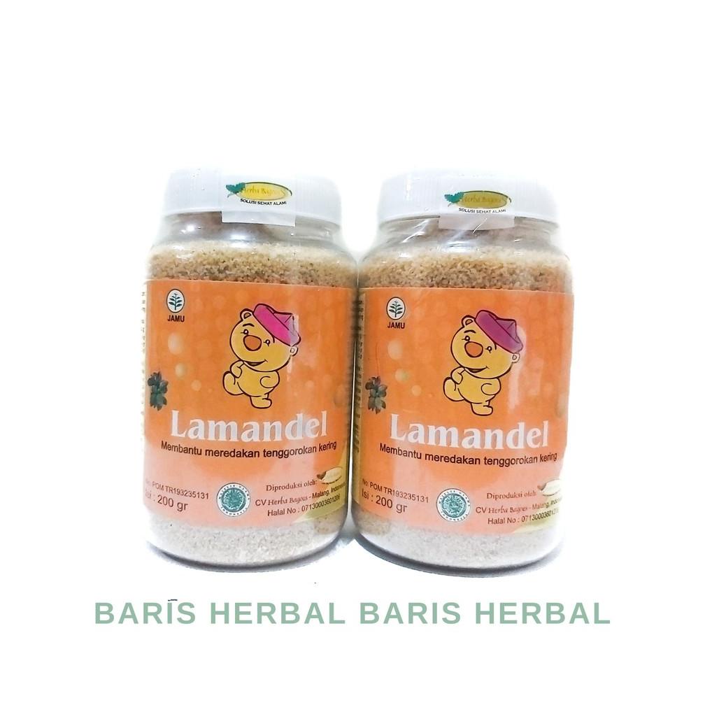 Jual New Lamandel Tenggorokan Kering | Amandel | Kemasan Botol 200 Gr ...