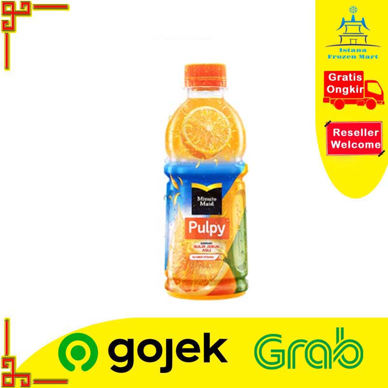 Jual Pulpy Orange Minuman Jeruk 300 ML - MINUTE MAID | Shopee Indonesia