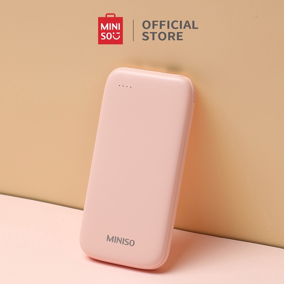 Jual Serba murah MINISO Powerbank Ultra-thin 10000mah Powerbank Mircro ...