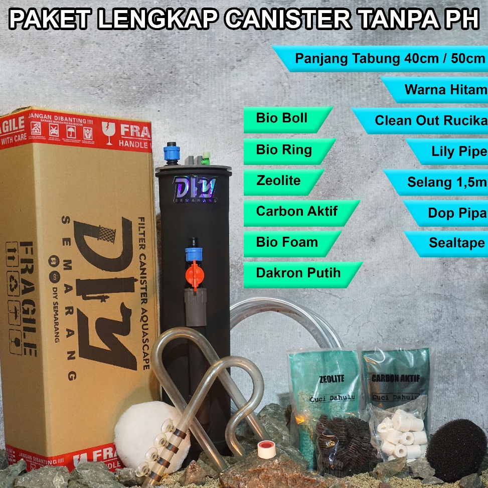 Jual Stok banyak PAKET TANPA PH CANISTER DIY EWA | Shopee Indonesia