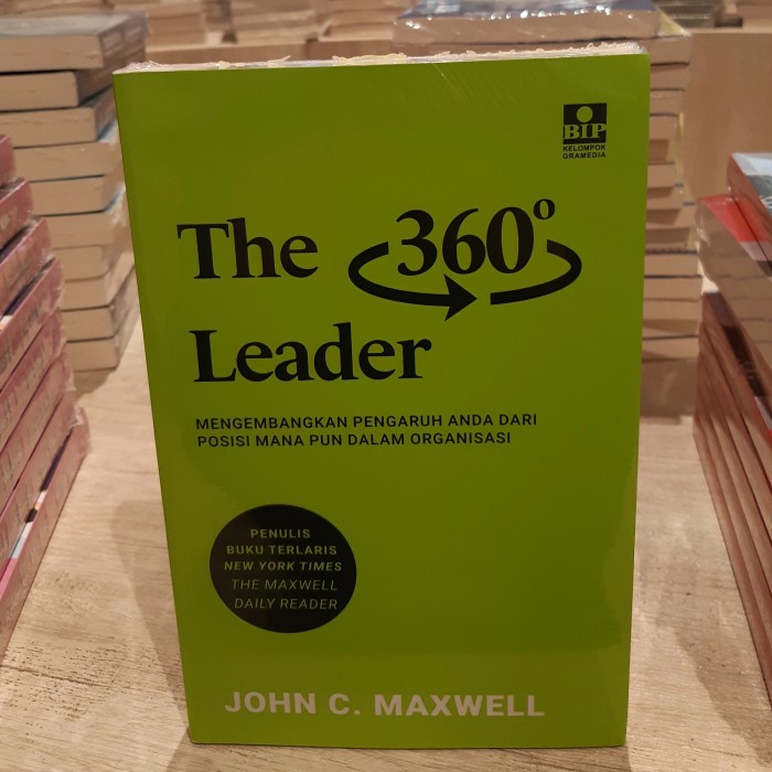 Jual MUST HAVE!! BUKU LEADERSHIP THE 360 LEADER JOHN MAXWELL TERBARU | Shopee Indonesia