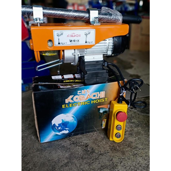 Jual Electric Hoist Mini Hoist Katrol Listrik Katrol Kobachi 125 / 250 ...