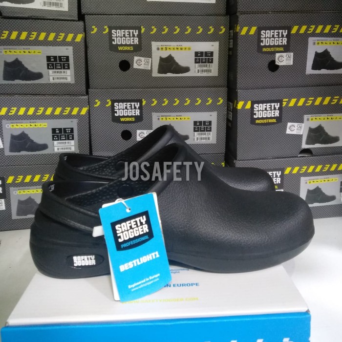 Jual Sepatu Safety Oxypas Bestlight Black and White Original | Shopee ...