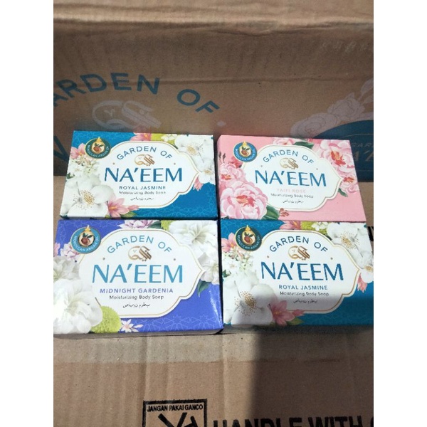 Jual naeem sabun batang moisturing body soap | Shopee Indonesia