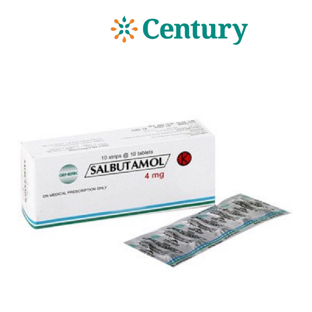 Jual SALBUTAMOL KIMIA FARMA 4MG 1 BLISTER 10 TABLET / ASMA | Shopee ...