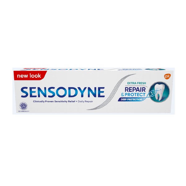 Jual SENSODYNE TOOTHPASTE REPAIR & PROTECT EXTFRESH100 GR - ODOL ...