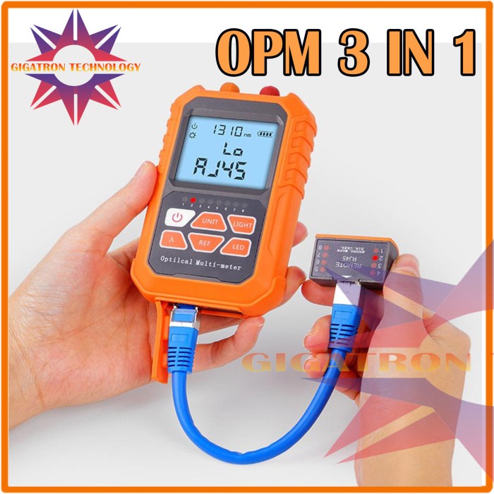 Jual Opm 3 In 1 Opm Vfl Network Cable Test 3 In 1 Optical Power Meter ...